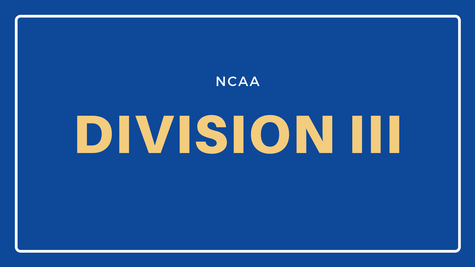 Division III Opportunities 2aDays News