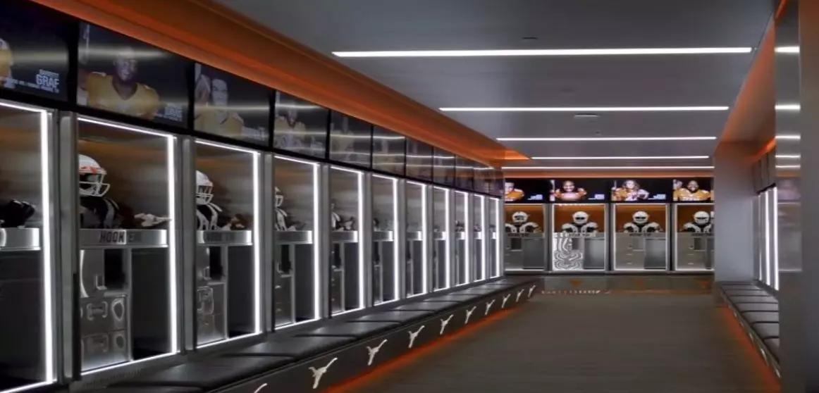 Top 10 D1 Football Locker Rooms | 2aDays News