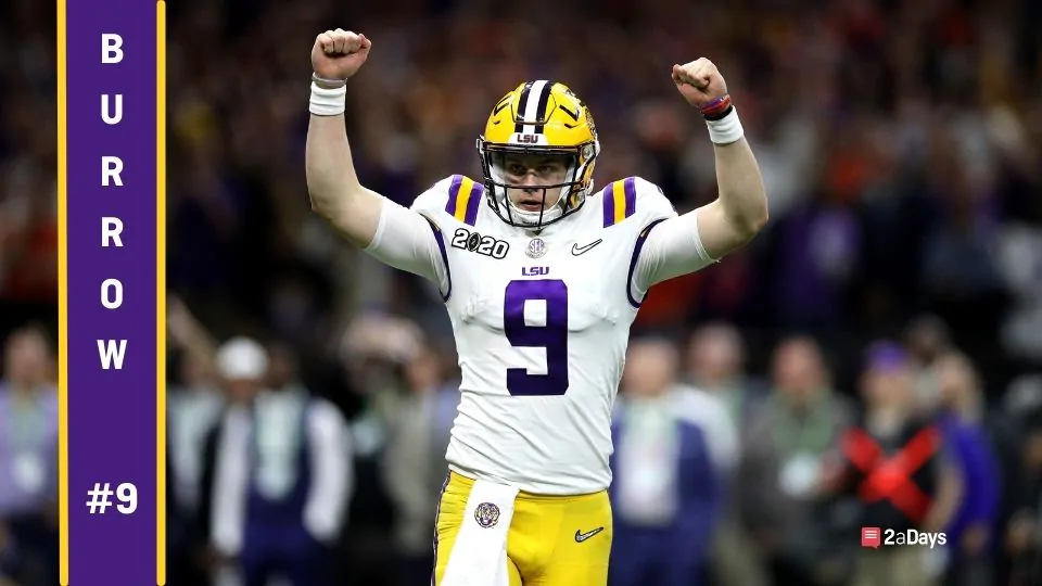Athlete Feature: Transfer Success Story Joe Burrow | 2aDays News