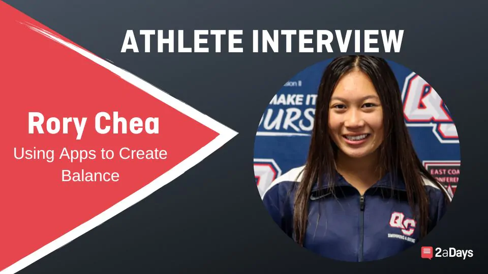 Athlete Interview: 3 Apps DII Swim Captain Rory Chea Uses to Balance ...
