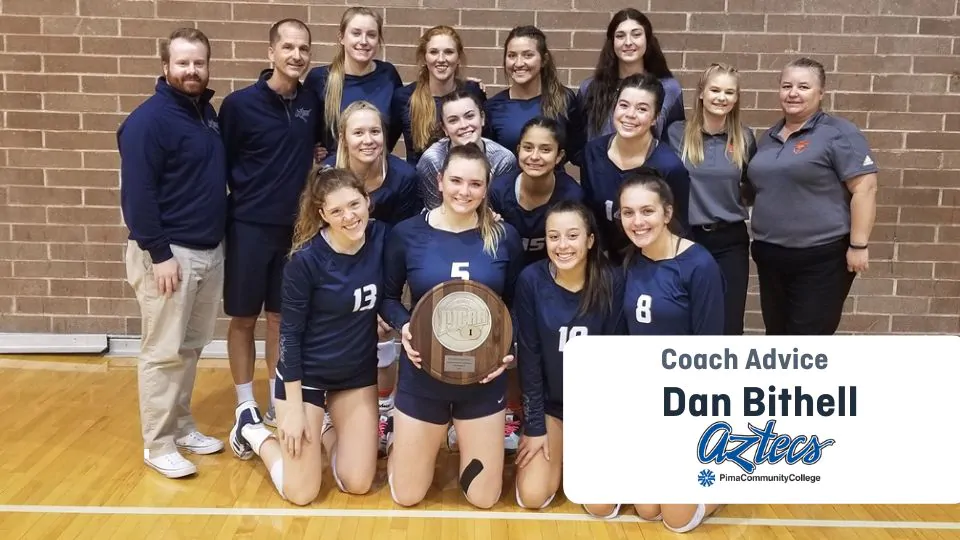 Coach Dan Bithell of Pima CC Volleyball Shares How To Successfully ...