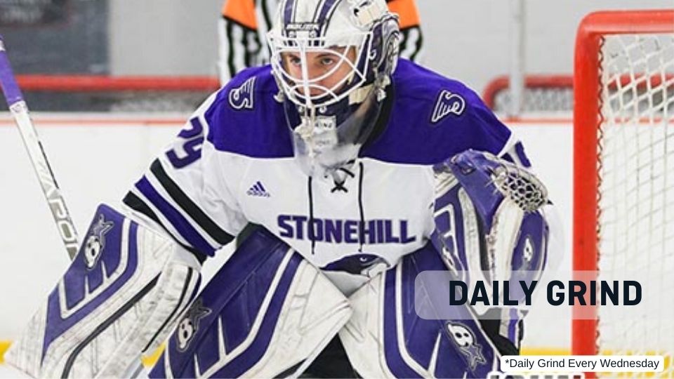 Daily Grind: A Day in the Life of Stonehill College Ice Hockey Goalie ...