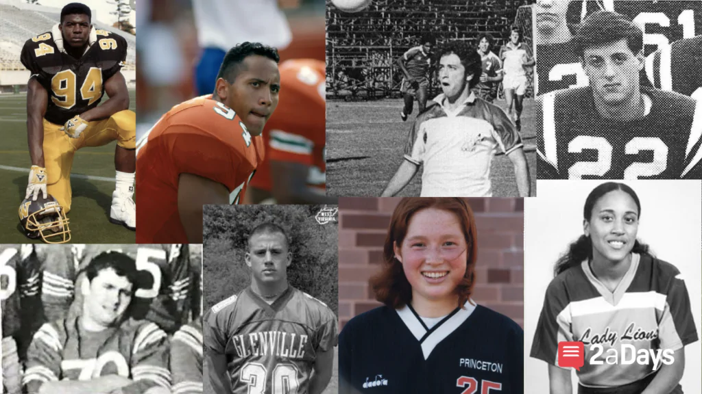 Famous Athletes Collage