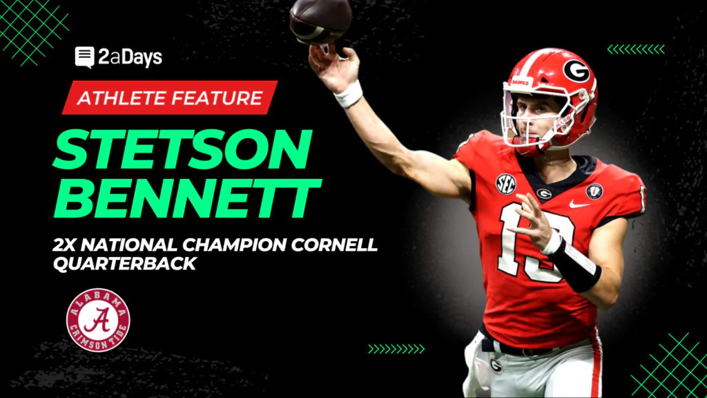 Athlete Feature: 2-Time National Champion Stetson Bennett | News ...
