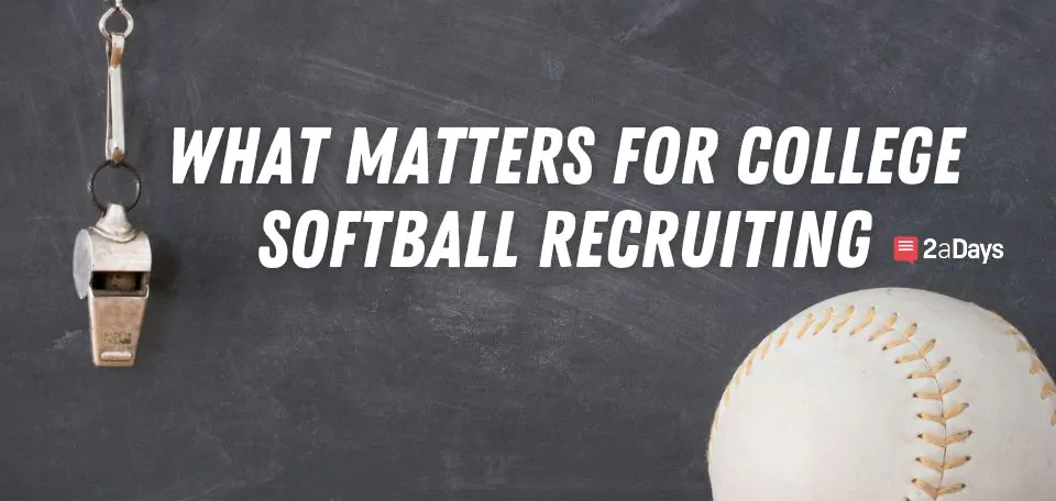 How to Get Recruited to Play College Softball – Ultimate DIY Recruiting ...