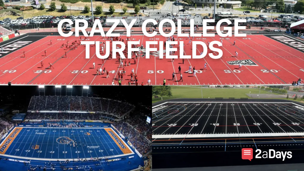8 NCAA Colleges With Crazy Turf Fields | News | 2aDays News