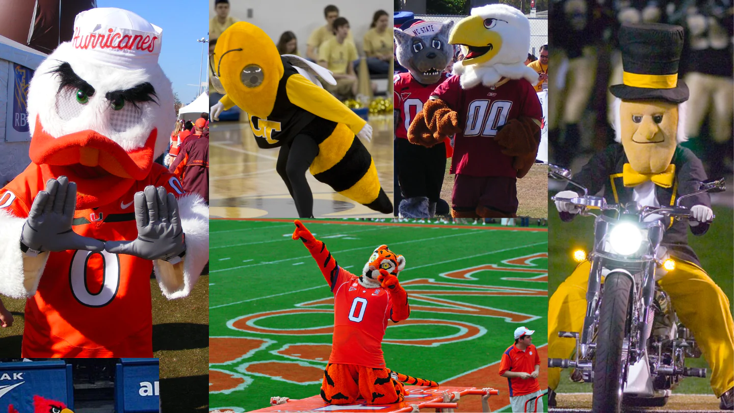 The History Behind 15 ACC Mascots | News | 2aDays News