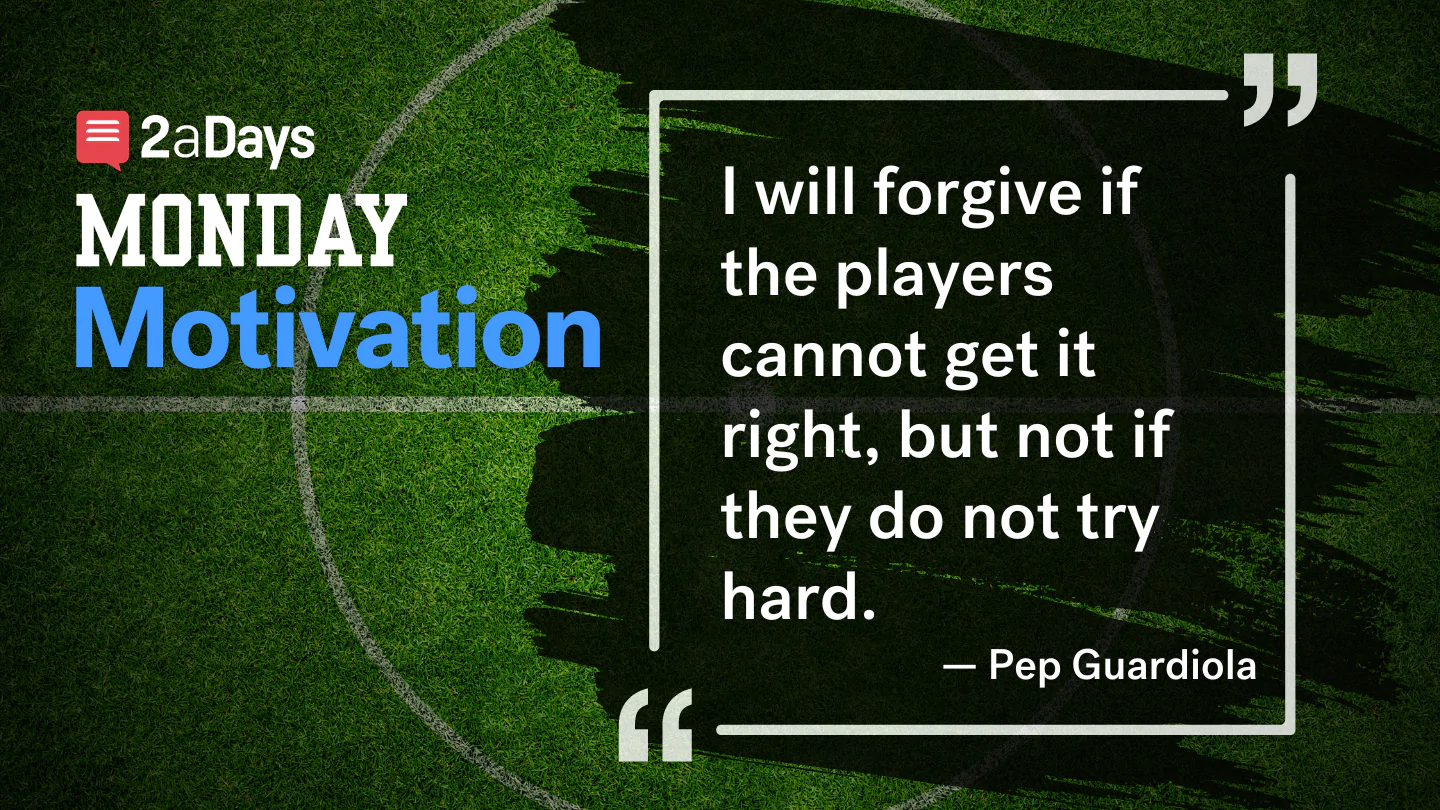 Monday Motivation: Try Your Hardest! | Sports Performance | 2aDays News