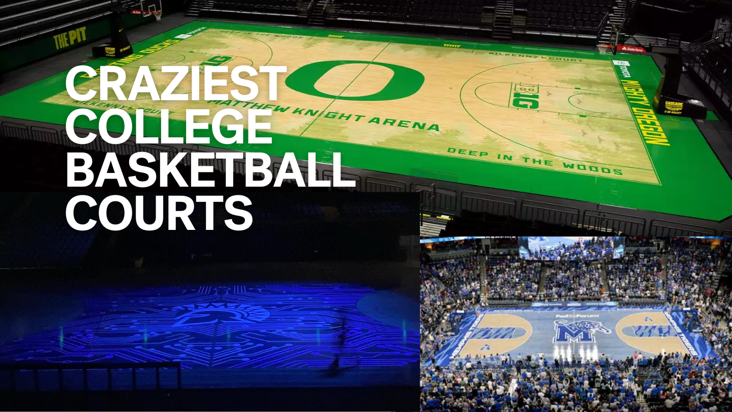 10 NCAA Colleges with Crazy Basketball Courts | News | 2aDays News