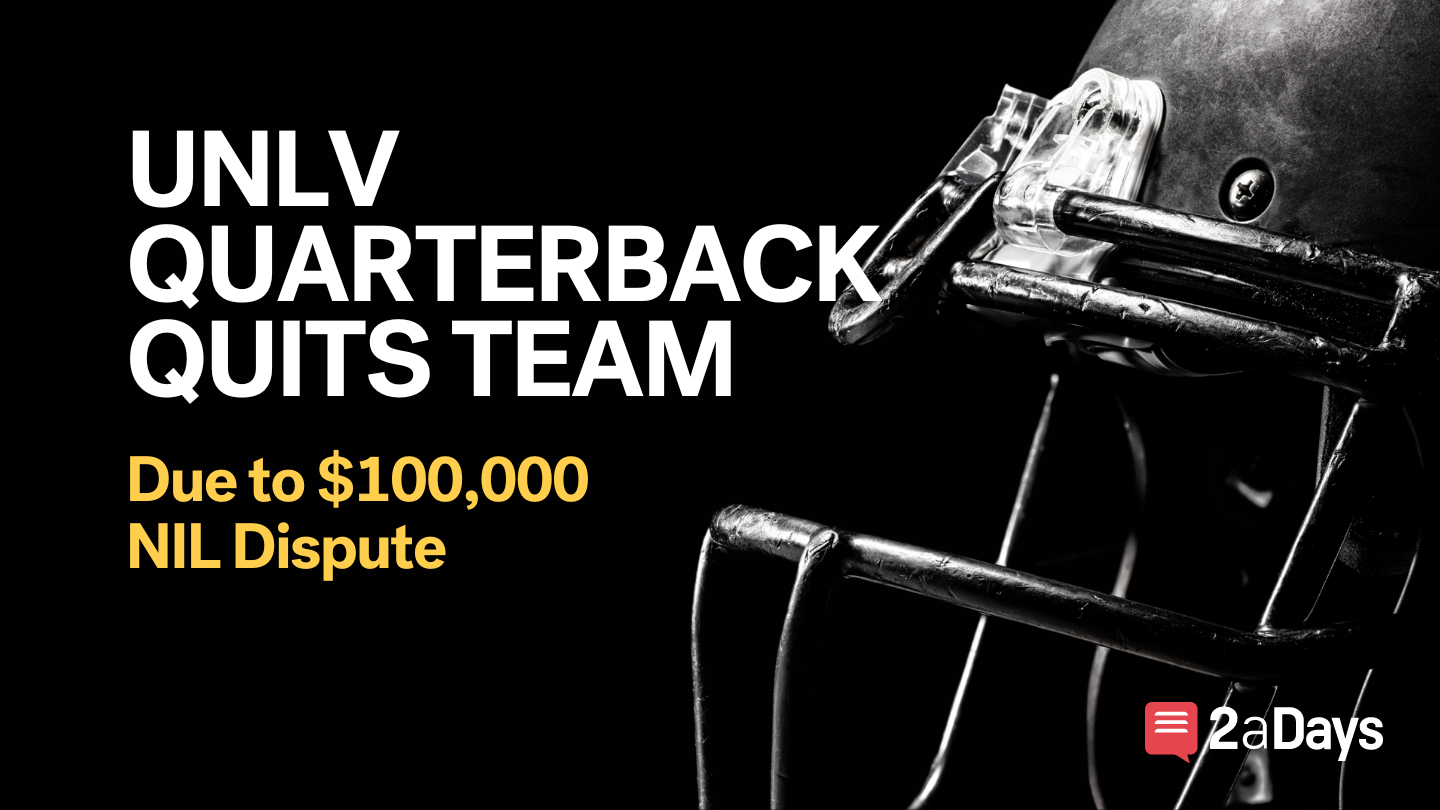 UNLV Quarterback Matthew Sluka Transfers Due to $100k NIL Dispute ...