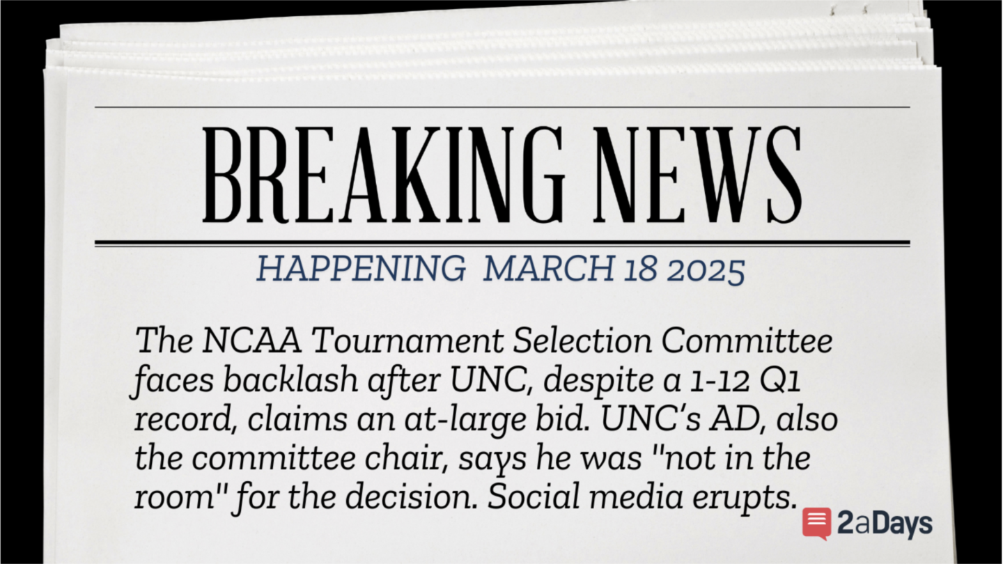 NCAA Basketball Controversy Erupts as UNC AD Claims He Was Not in the ...