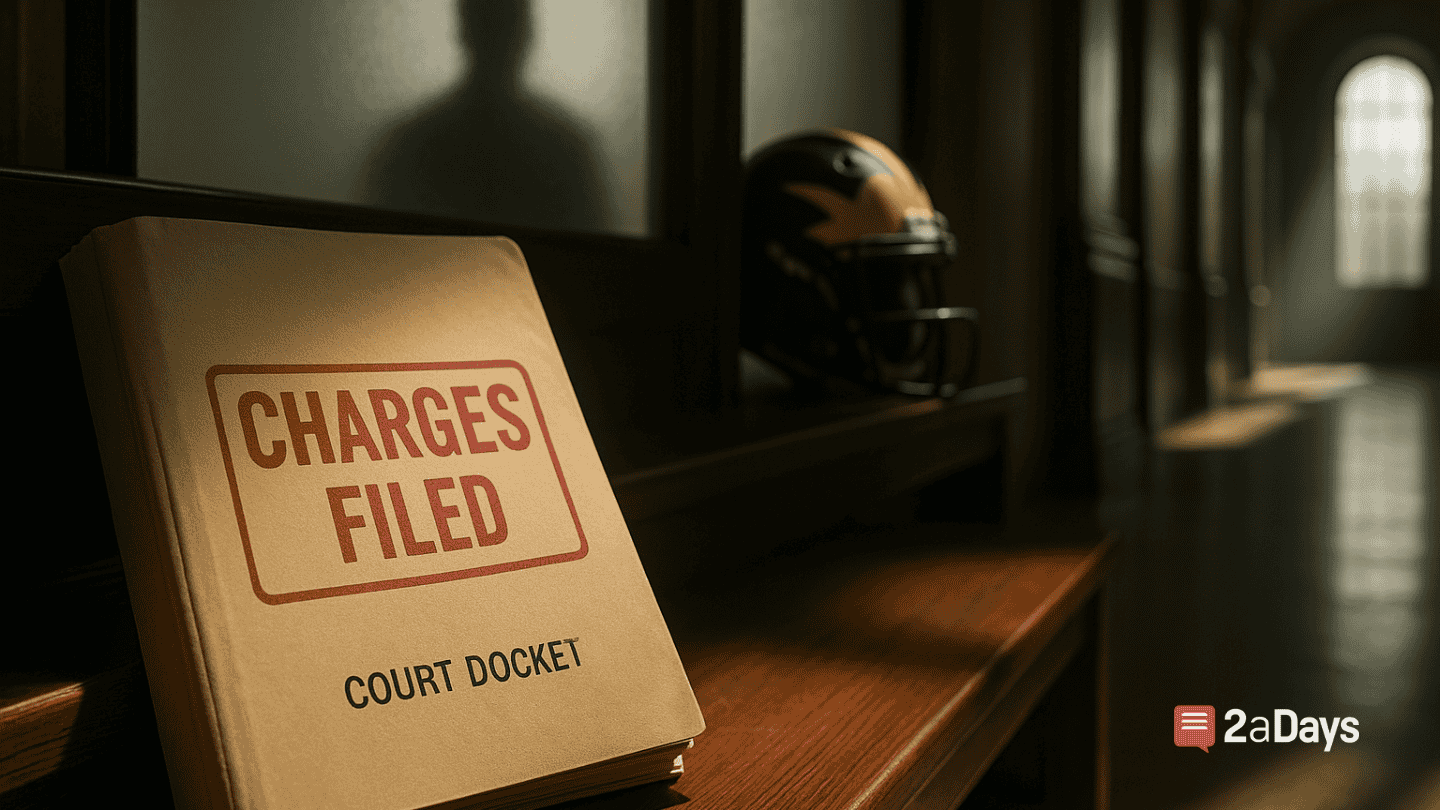 Michigan Football Coach Sherrone Moore Charged After Arrest | News ...